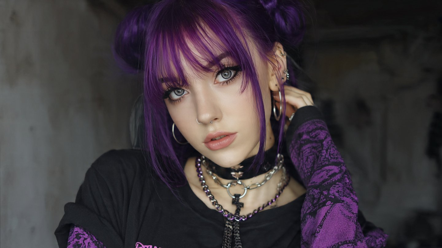 Purple Cosplay